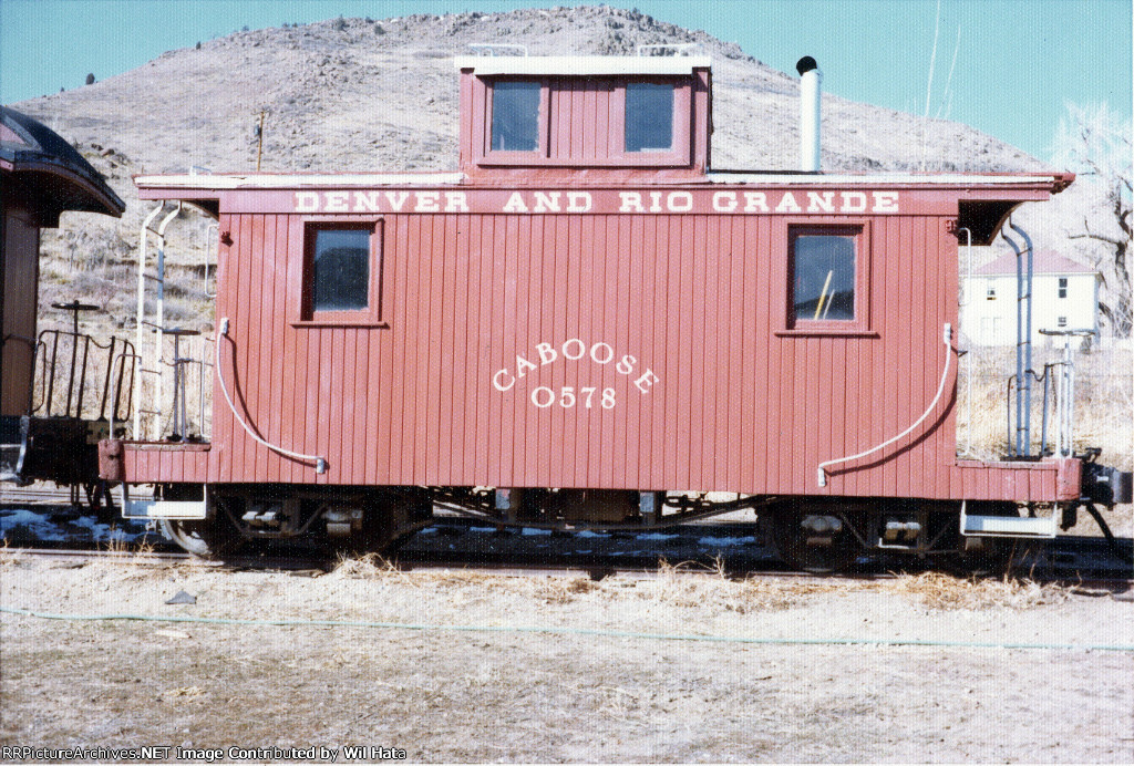 D&RGW Caboose 0578